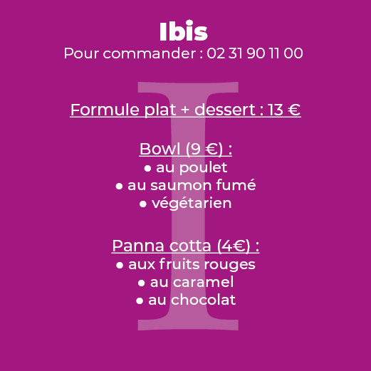 Place des Restaurateurs_Menu Ibis - Mairie de Falaise