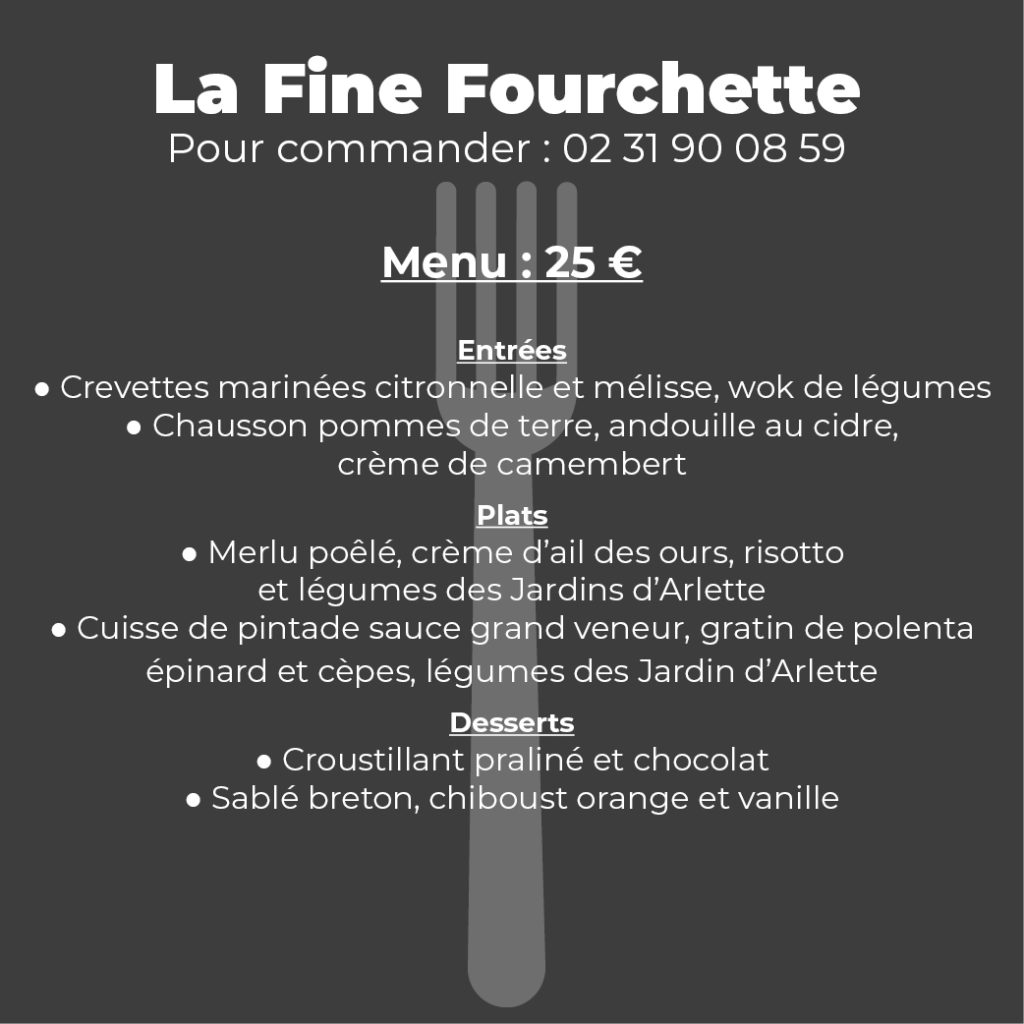 Place des Restaurateurs_Menu Fine Fourchette - Mairie de Falaise
